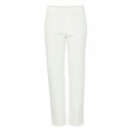 Chinohose Pulz Jeans "Chino PZBINDY", Damen, Gr. 40, N-Gr, blau (cloud dancer), Obermaterial: 53% Baumwolle CO. 44% Polyester PES. 3% Elasthan EL., Hosen Chinohose