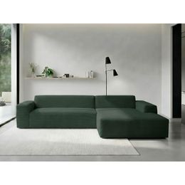 Ecksofa WERK2 "Zeus-XL, B/T: 311/210 cm, Mega-Sofa mit gro&szlig;er Sitztiefe, modern", gr&uuml;n (moosgr&uuml;n), B:311cm H:70cm T:210cm, 90% Polyester, 10% Nylon, Sofas, Ecksofa, Curvy Trend Garnitur mit urbaner Optik, bequem, Big-Sofa, L-Form