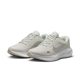 Laufschuh Nike "Journey Run", Damen, Gr. 37,5, summit wei&szlig;, metallic silber, Synthetik, Textil, Schuhe Laufschuh