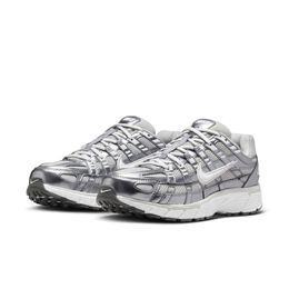 Sneaker Nike Sportswear "W P-6000", Damen, Gr. 37,5, grau fog, wei&szlig;, mtlc cool grau, cool grau, Textil, Schuhe Sneaker