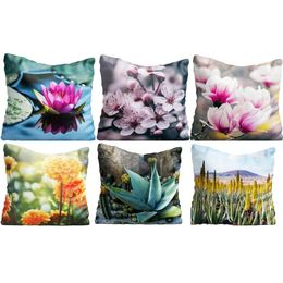 SONSTIGE Kissen OUTDOOR FLOWER