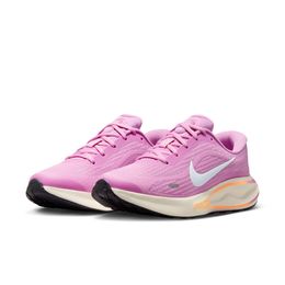 Laufschuh Nike "Journey Run", Damen, Gr. 38,5, lt magenta, wei&szlig;, schwarz, chalk, Synthetik, Textil, Schuhe Laufschuh
