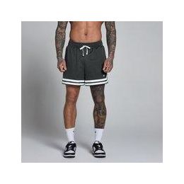 Myprotein MP Herren Lift 13 cm Mesh-Shorts mit Kontrastband &ndash; Vintage-Schwarz - XS