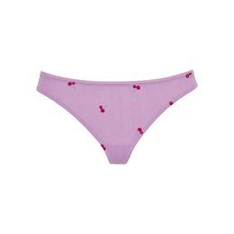 Lscn By Lascana String Damen Gr&ouml;&szlig;e L lila / rot