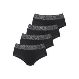 Lascana Slip Damen Gr&ouml;&szlig;e XS/S grau / schwarz