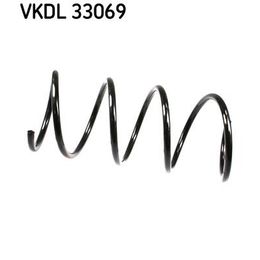 SKF Fahrwerksfeder vkdl33069 Vorderachse f&uuml;r RENAULT