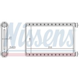 NISSENS W&auml;rmetauscher, Innenraumheizung 70523 f&uuml;r ALPINA