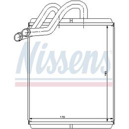 NISSENS W&auml;rmetauscher, Innenraumheizung 77518 f&uuml;r KIA