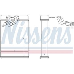 NISSENS W&auml;rmetauscher, Innenraumheizung 77610 f&uuml;r HYUNDAI