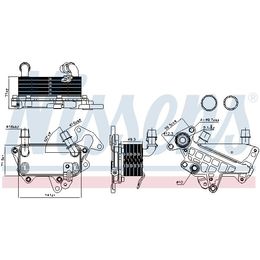 NISSENS &Ouml;lk&uuml;hler, Automatikgetriebe 90732 f&uuml;r VW