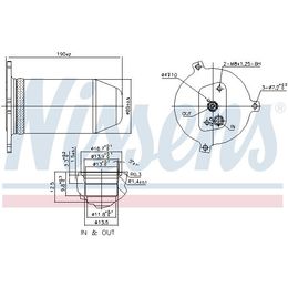 NISSENS Trockner, Klimaanlage 95007 f&uuml;r ALPINA