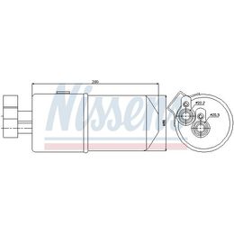 NISSENS Trockner, Klimaanlage 95436 f&uuml;r RENAULT