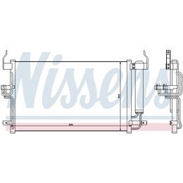 NISSENS Kondensator, Klimaanlage 94448 f&uuml;r HYUNDAI