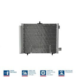 NISSENS Kondensator, Klimaanlage 94595 f&uuml;r Vaughall DS Citro&euml;n