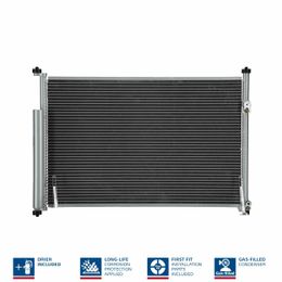 NISSENS Kondensator, Klimaanlage 940012 f&uuml;r Suzuki