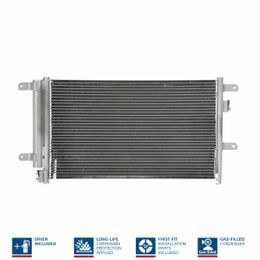 NISSENS Kondensator, Klimaanlage 940141 f&uuml;r Iveco