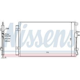 NISSENS Kondensator, Klimaanlage 940392 f&uuml;r HYUNDAI