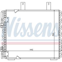NISSENS Kondensator, Klimaanlage 94172 f&uuml;r ALPINA