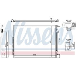NISSENS Kondensator, Klimaanlage 941065 f&uuml;r ALFA ROMEO