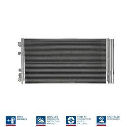 NISSENS Kondensator, Klimaanlage 940259 f&uuml;r RENAULT