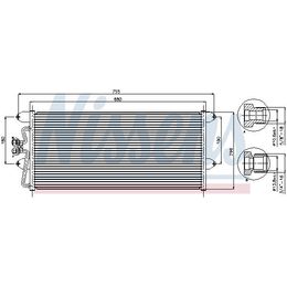 NISSENS Kondensator, Klimaanlage 94307 f&uuml;r VW