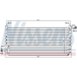 NISSENS Kondensator, Klimaanlage 94403 f&uuml;r Volvo