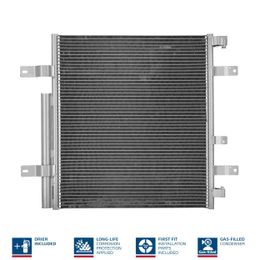 NISSENS Kondensator, Klimaanlage 940094 f&uuml;r Mercedes