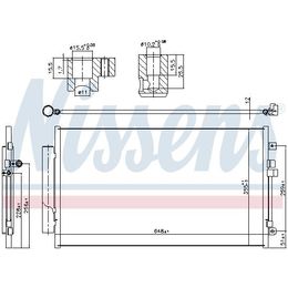 NISSENS Kondensator, Klimaanlage 941064 f&uuml;r ALFA ROMEO
