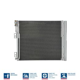 NISSENS Kondensator, Klimaanlage 940386 f&uuml;r NISSAN