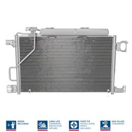 NISSENS Kondensator, Klimaanlage 94794 f&uuml;r Mercedes