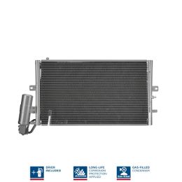 NISSENS Kondensator, Klimaanlage 94862 f&uuml;r SAAB