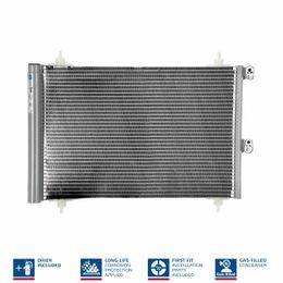NISSENS Kondensator, Klimaanlage 94870 f&uuml;r Peugeot