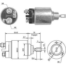 MAGNETI MARELLI Magnetschalter, Starter 940113050011