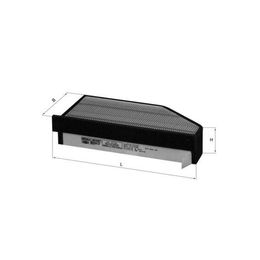 Mahle Luftfilter lx1710 Filtereinsatz 48,5mm f&uuml;r BMW