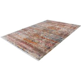 Teppich Obsession "My Inca 356", bunt, B:40cm H:6mm L:60cm, Polypropylen (PP), Teppiche, Teppich, Kurzflor, modernes Design, mit Fransen