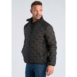 JACK'S INN 54 Steppjacke JACK&rsquo;S "Wattierte Jacke Comfort Fit", Herren, Gr. 4XL, schwarz, Obermaterial: 100% Polyester. Futter: 100% Polyester. F&uuml;llung: 100% Polyester, unifarben, Jacken Steppjacke