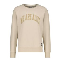 alife and kickin Sweatshirt ALIFE & KICKIN "Herren LevinAK A Rundhalspullover, Pullover", Herren, Gr. L, beige (pumice), 50% Baumwolle, 50% Polyester, Sweatshirts Sweatshirt
