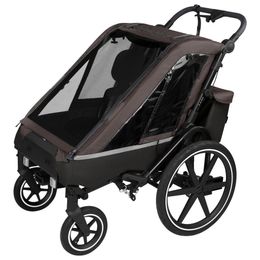 Abc Design Fahrradanh&auml;nger Tour 2, Graubraun, Textil, 53x56x81 cm, EN 1888, Freizeit, Sport & Fitness, Fahrr&auml;der, Fahrradzubeh&ouml;r