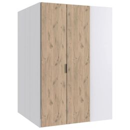 Boxxx Begehbarer, Wei&szlig;, Eiche, Holzwerkstoff, 9 F&auml;cher, 135.2x197x127 cm, BQ - B&uuml;ndnis f&uuml;r Qualit&auml;t, Made in Germany, DIN EN ISO 9001, in verschiedenen Gr&ouml;&szlig;en erh&auml;ltlich, Kinder- & Jugendzimmer, Jugendm&ouml;bel, Jugendkleiderschr&auml;nke