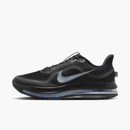 Laufschuh Nike "Pegasus Premium", Herren, Gr. 42,5, schwarz, schwarz, metallic silber, Synthetik, Textil, Schuhe Laufschuh