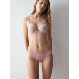 Slip Triumph "Amourette Charm T Brazilian01", Damen, Gr. 38, sophia, Microtouch, Obermaterial: 66% Polyamid, 29% Elasthan, 5% Modal, k&ouml;rpernah, Unterhosen Slip, Stretch-Spitze