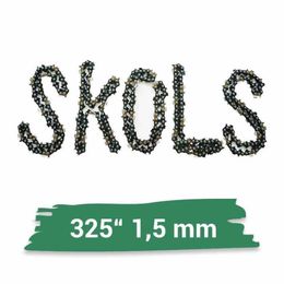 S&auml;gekette .325" 1,5 mm 68 TG 40 cm f&uuml;r Husqvarna, Jonsered, Ryobi mit Metallbox
