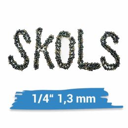 Carving S&auml;gekette 1/4" 1,3 mm 66 TG 30 cm f&uuml;r Echo, Zenoah mit Metallbox