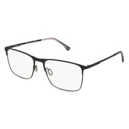 Jaguar J5601 Brille Unisex | Fassung: Vollrand, Quadratisch, Schwarz