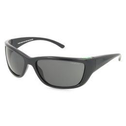 Arnette AN4353 | Herren-Sonnenbrille | Fassung: Vollrand, Quadratisch, Kunststoff, Schwarz | Glasfarbe: Grau