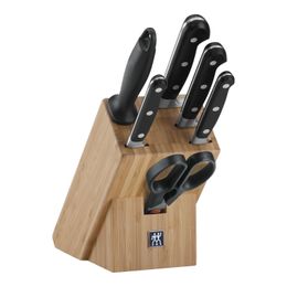 Zwilling Professional S 7-tlg, Messerblockset, Natur