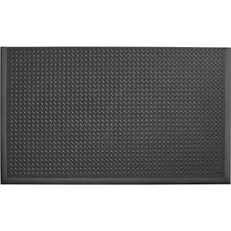 NOTRAX Anti-Erm&uuml;dungsmatte Diamond Flex , LxB 1630 x 970 mm, 3seitig Randleisten, schwarz