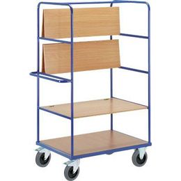 ROLLCART Etagenwagen, 3 Klapp-Etagen, 1000x800 mm