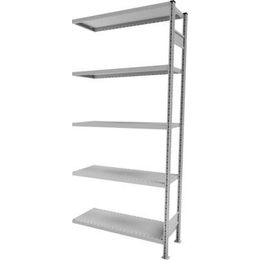 Sch&auml;fer Shop Fachbodenregal SSI Sch&auml;fer R3000, Anbauregal, 5 verzinkte B&ouml;den, B 1025 x H 2278 mm