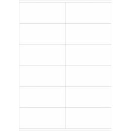 Sch&auml;fer Shop Sch&auml;fer Shop Select Universal-Etiketten, 105,0 x 48,0 mm, Permanentkleber, 1200 St&uuml;ck